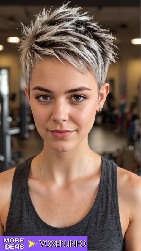 23 Bold Undercut Pixie Haircuts For Women In 2024 Short Spiked Hair