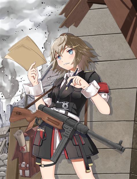 Mp41 Girls Frontline Drawn By Akiragjvx3472 Danbooru