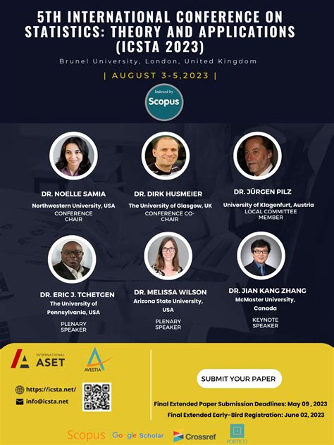 Statistics Statistician Statisticalanalysis Appliedstatistics… Avestia