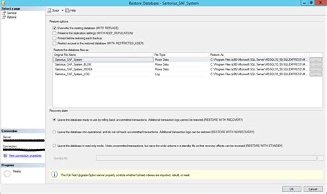 Sql Server Restore Sql Backup With Microsoft Management Studio
