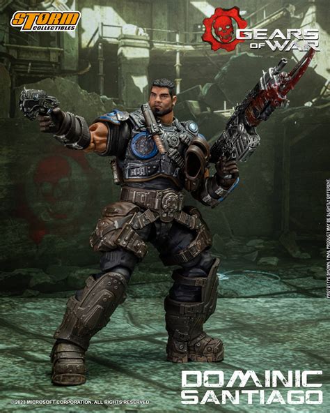 Gears Of War Action Figure Dominic Santiago