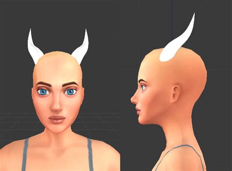 Horns Dragon 02 The Sims 4 Create A Sim Curseforge