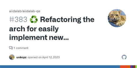 Recycle Refactoring The Arch For Easily Implement New Properties And
