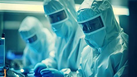 Data Scientists Work In A Modern Laboratory Of A Technology Company On The Development Of A