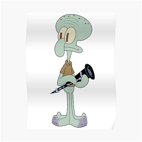 Squidward Future Episode Premium Matte Vertical Poster Sold By Margaret