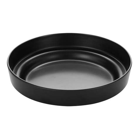 American Metalcraft 10 Black Melamine Seafood Tray