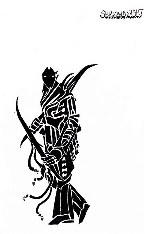 Shadow Knight 2001 By Michael Gorbachev Gorbachev Fantasy Characters