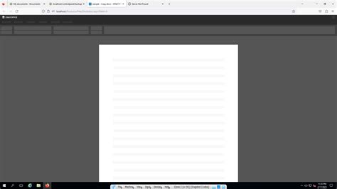Bug Resolution Document Service Not Available And Control Panel Shows Up A Blank Screen