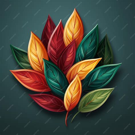 Premium Vector Leaves Vector