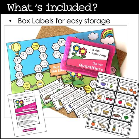 Quantifiers Board Game Mastering A An Some And Any Hot Chocolate
