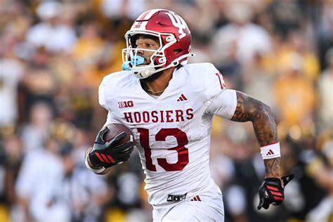 Elijah Sarratt Nfl Draft Profile Conference Championship Scouting Report For The Indiana Wide