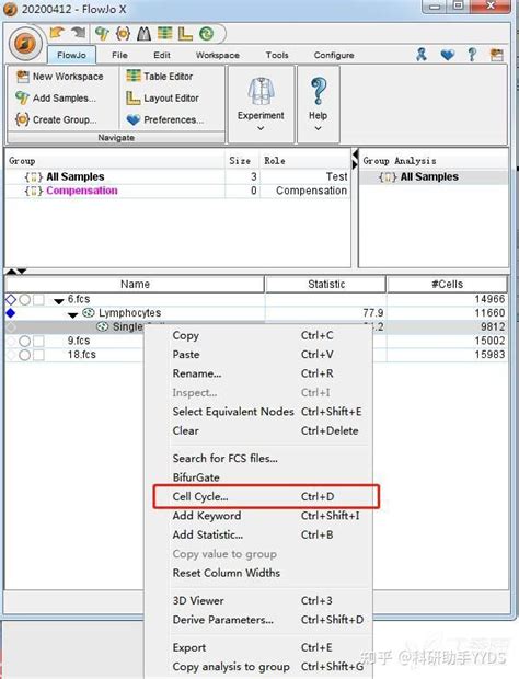 Flowjo分析细胞周期，教程详解！软件送给有需要的人 知乎