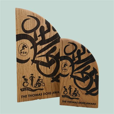 Bespoke Oak Trophy The Workshop Aberfeldy