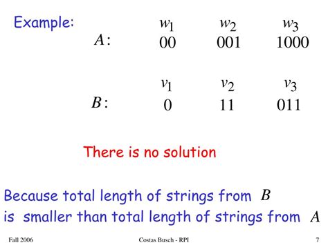 Ppt The Post Correspondence Problem Powerpoint Presentation Free