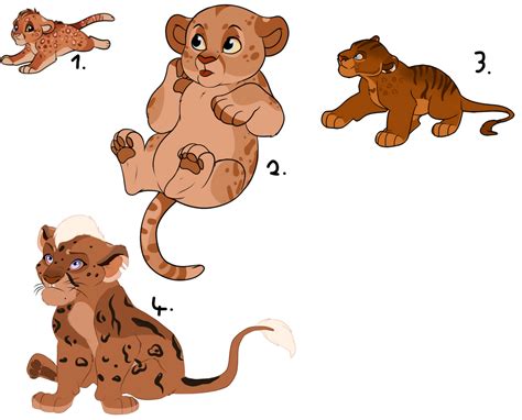 Tlk Cub Adopts 34 Open By Flexiran On Deviantart
