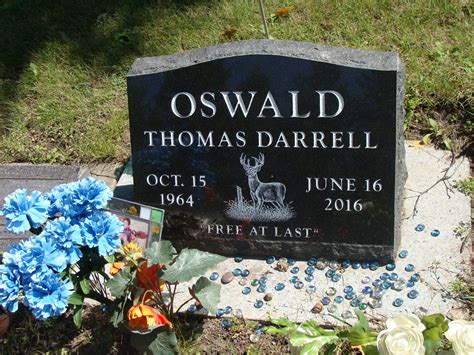 Thomas Darrel Oswald 1964 2016 Find A Grave Memorial