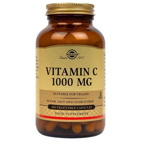 Solgar Vitamin C 1000 mg 250 Veg Capsules – Medpak