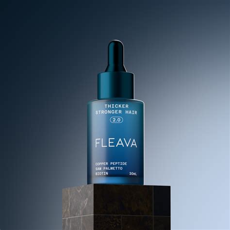 12 Pack Advanced Copper Peptide Hair Regrowth Formula Fleava