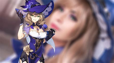 Karen Es La Lisa Más Bonita En Un Cosplay De Genshin Impact Que Le Da