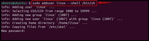 Adduser Command In Linux