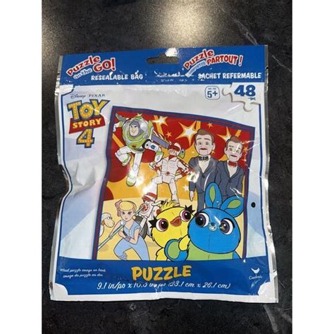 Disney Games New Sealed Disney Toy Story 4 Cast 48 Piece Travel