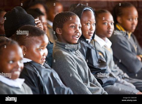 Theatre For Life Actors With Pupils Of Ithute Primary School