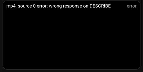 Rtsp Connection Lost Errno 104 Connection Reset By Peer · Issue 753 · Fuatakguneufy