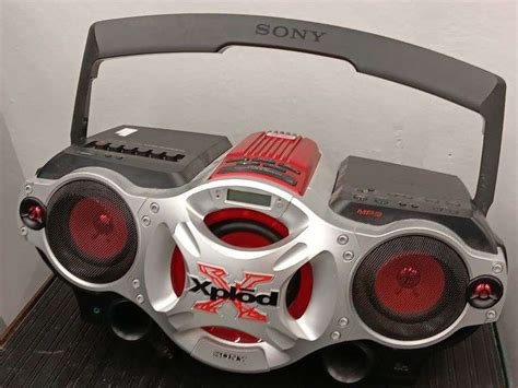 Sony Xplod Cfd G700cp Cdradiocassette Boombox Kraft Auction Service