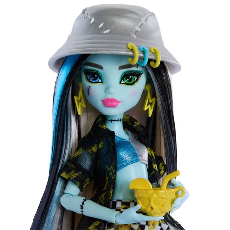Confira Boneca Articulada Com Acessórios Monster High Ilha Do Terror Frankie Stein