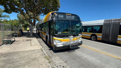 Thebus Honolulu Bus 6007 New Flyer Xd60 Route 444 Village Park Royal