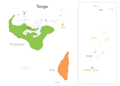 Vecteurs Libres De Droits Pour Tonga Map