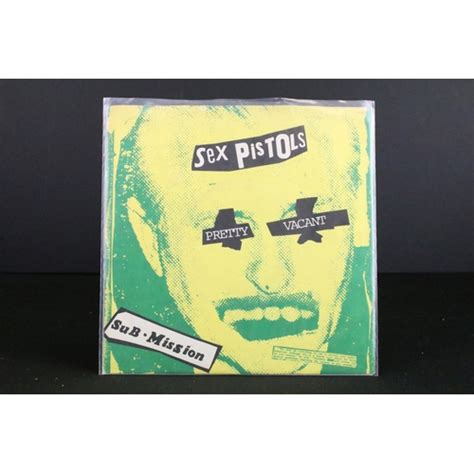 Vinyl 6 Original 1st Pressing 7” Singles By The Sex Pistols Including