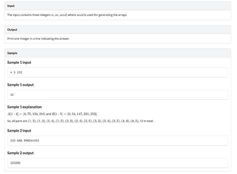 Solved Description Given Two Sorted Arrays A 1n And