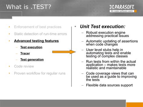 Parasoft Test Write Better C Code Using Data Flow Analysis Ppt