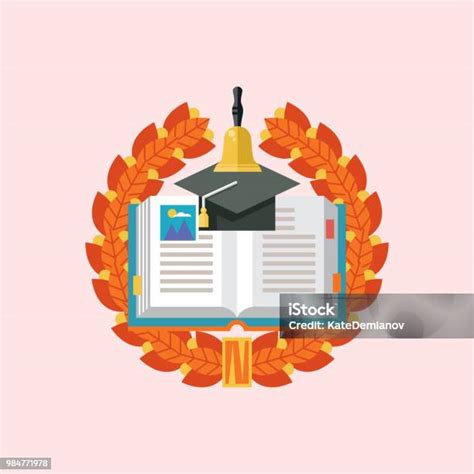 Logo Pendidikan Lambang Institusi Pendidikan Sekolah Perguruan Tinggi