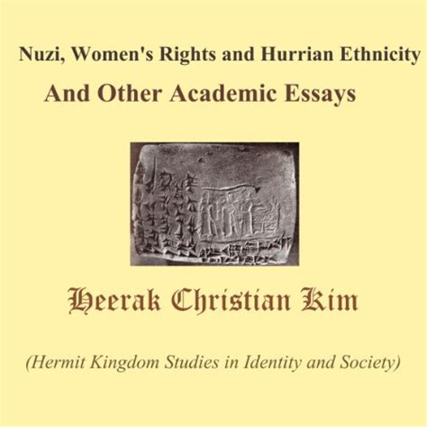 Jp Nuzi Womens Rights And Hurrian Ethnicity And Other