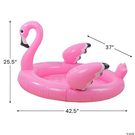 Inflatable Pool Toys Pink Flamingo Inflatable Ring And Green Inflatable