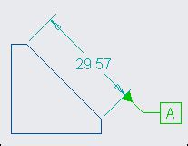About Placing Datum Feature Symbol