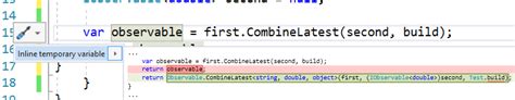 Inline Temporary Variable Doesnt Inline And Creates Invalid Code Instead · Issue 30558