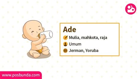 Arti Nama Ade Posbunda