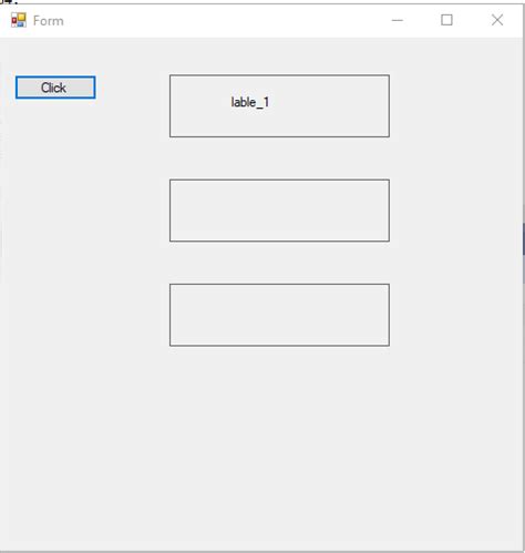 C Label Controls Added In Code To A Panel Are Not Displayed Stack Overflow