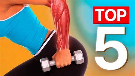 Топ 5 лучших упражнений для красивых рук Youtube