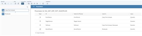 Solved SAC PLANNING DATA ACTION PARAMETER SAP Community