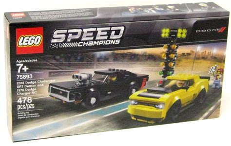 LEGO 75893 Speed Champions Dodge Challenger SRT Demon & Dodg