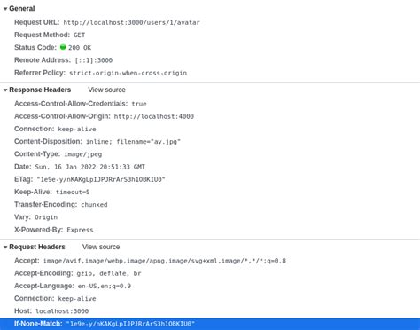 Api With Nestjs Using Etag To Implement Cache And Save Bandwidth