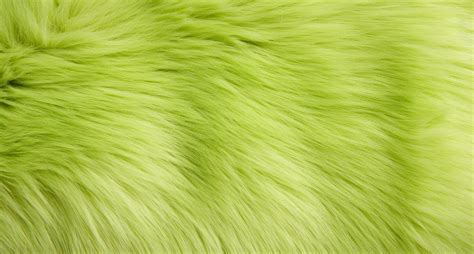 Vibrant Green Fur Texture Background Premium Ai Generated Image