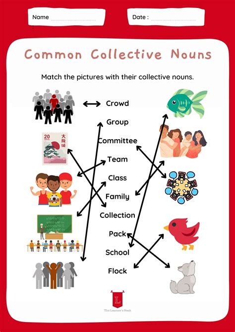 Collective Nouns List With Answers
