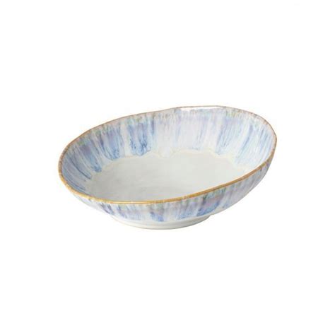 Brisa Small Ceramic Stoneware Serving Bowl Ria Blue Scout And Nimble