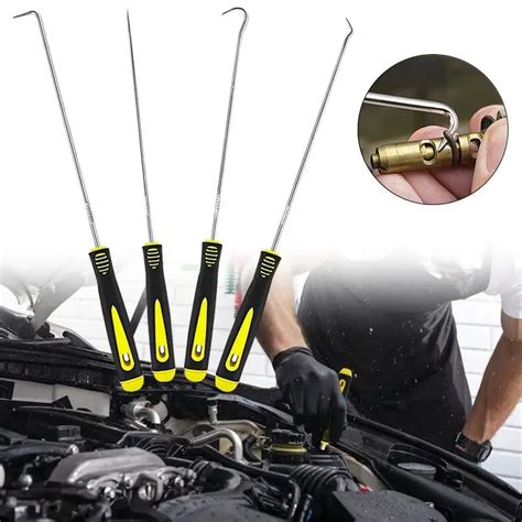 8pcs Pick And Hook Set Car Auto Oil Sealo Ring Seal Gasket Pick Hook