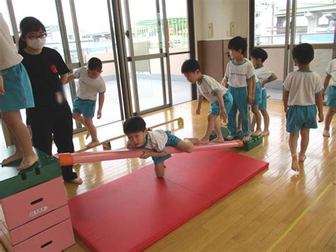 5歳 サーキット遊び